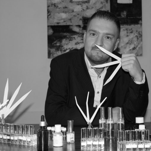 Vincent Grandjon, parfumeur créateur pour Pont des Arts Paris